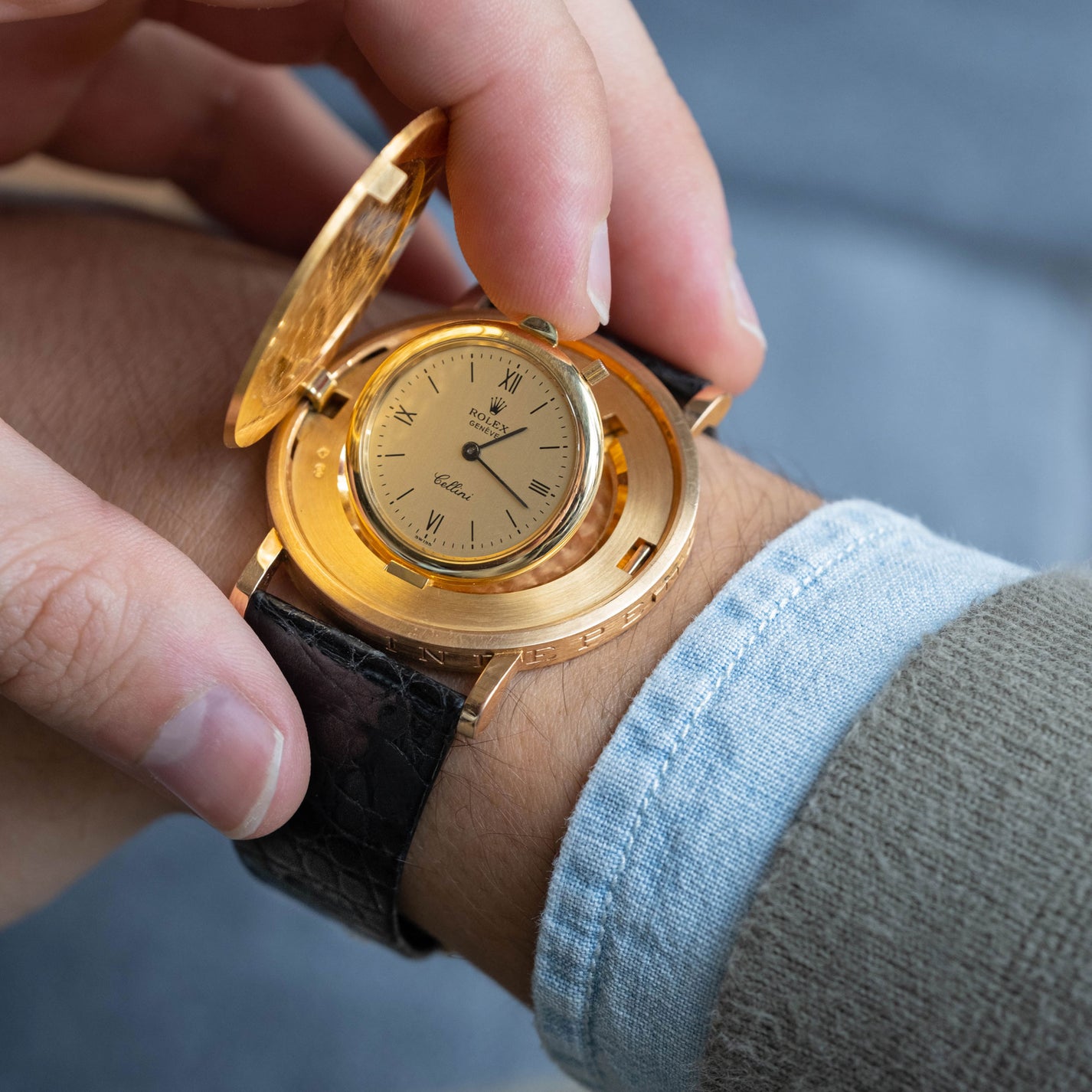 Rolex Centenario Coin Watch ref.3612 1/10 from 1971 | Relojes Vintage ...