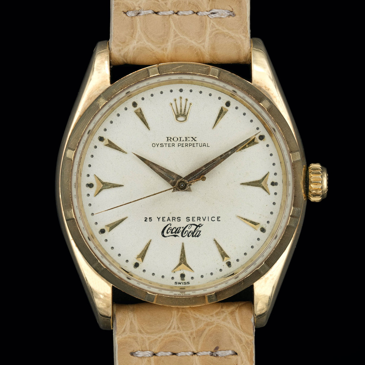 Rolex Oyster Perpetual Coca-Cola ref.6565 from 1956 Logo Dial | Relojes ...